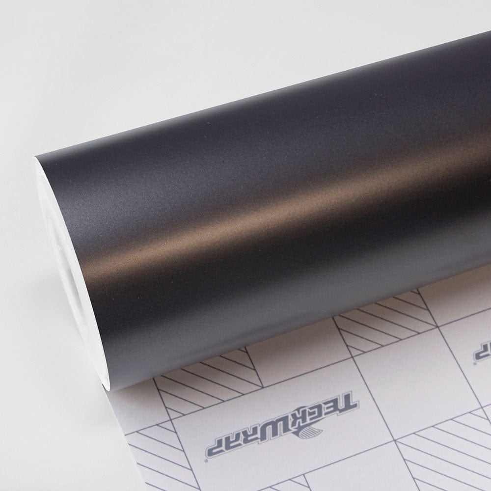 HM02-R Matte Satin Metallic Black Silver – TeckWrap UK