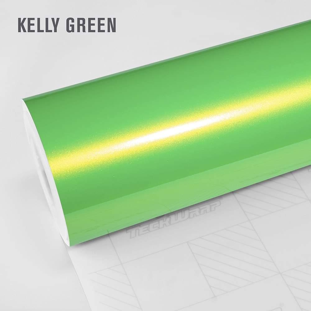RB22-HD Gloss Metallic Kelly Green with plastic liner – TeckWrap UK